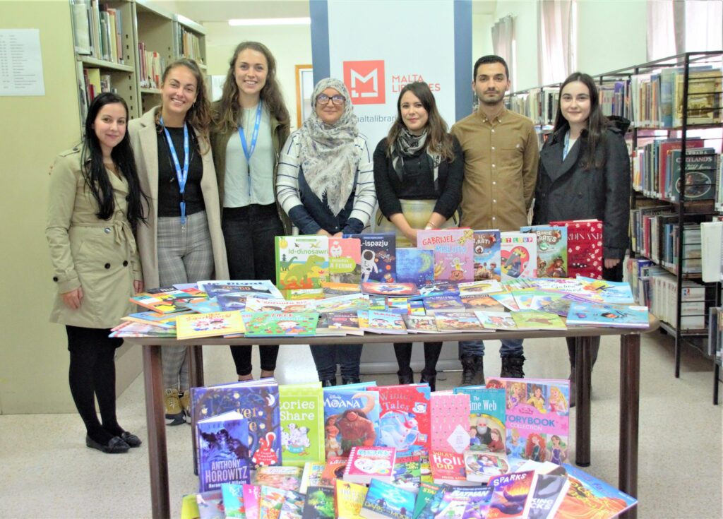 The NBC donates Terramaxka titles to the UNHCR Malta - Ktieb.org.mt